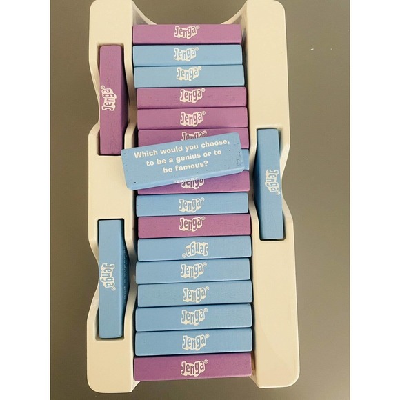 Toys "R" Us | Games | Jenga Girl Talk Purple Blue Set Toys R Us ...